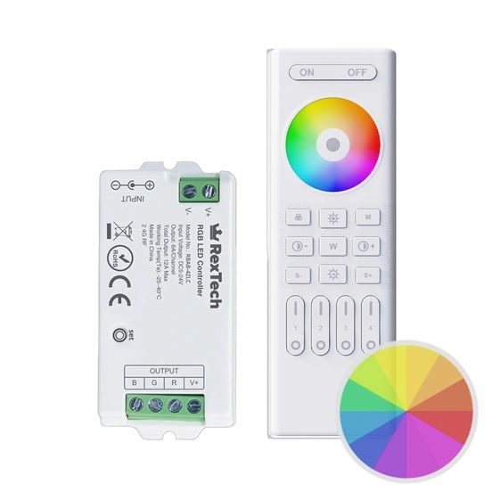 Afstandsbedieningen en controllers geschikt voor RGB led strips