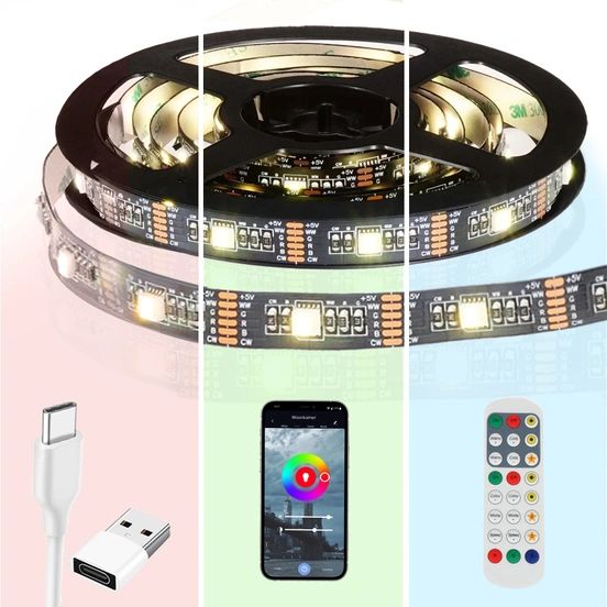 USB led strips complete set