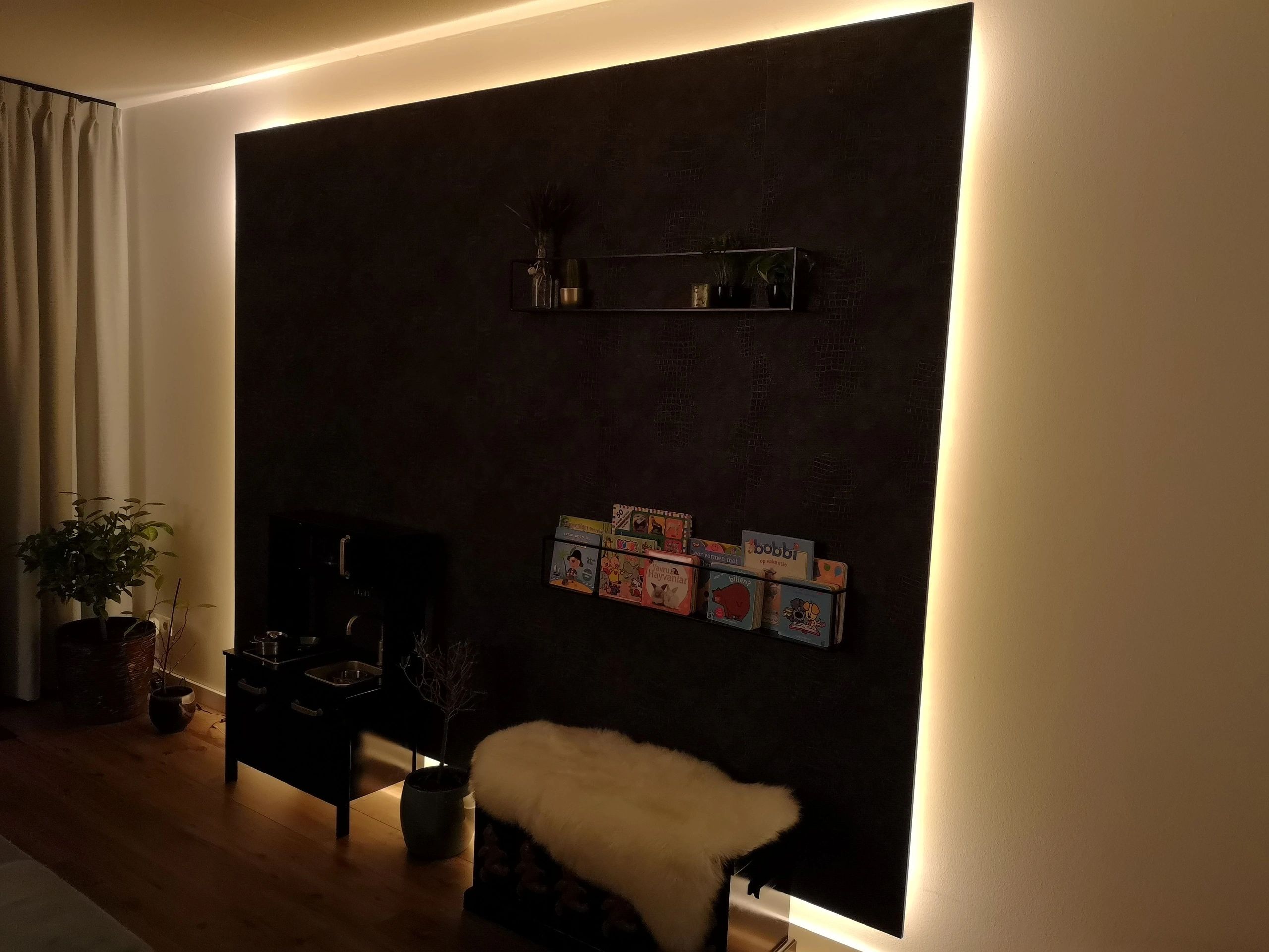 10 meter complete ledstrip set | warm wit | 128 leds p/m ...